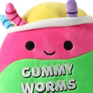 Squishmallows | Toys | Nwt Squishmallow Silver Gummy Worms Ftm Glow ...